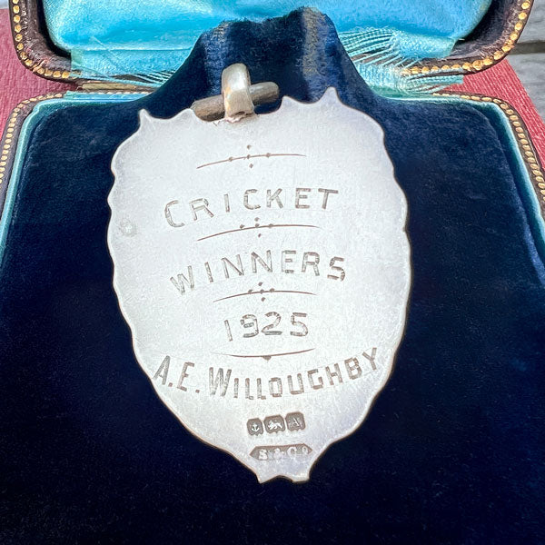 Art Deco Shield Fob, 1925