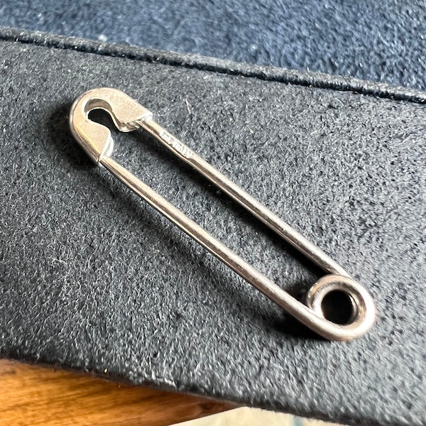 Vintage Safety Pin Pendant