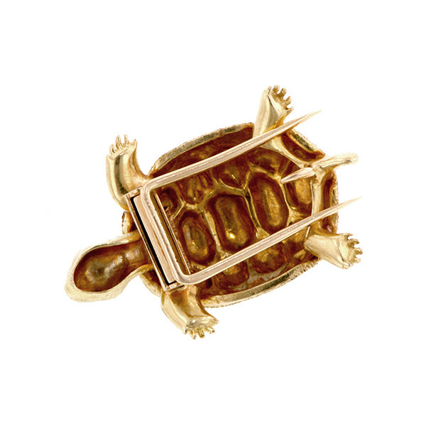 Vintage Turtle Pin